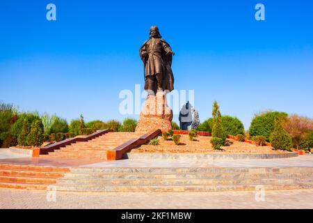 Urgench, Uzbekistan - April 13, 2021: Jalal al-Din Mingburnu ...