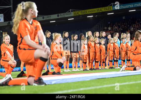 November 15, 2022, Zwolle, The Netherlands: Friendly Women Soccer ...