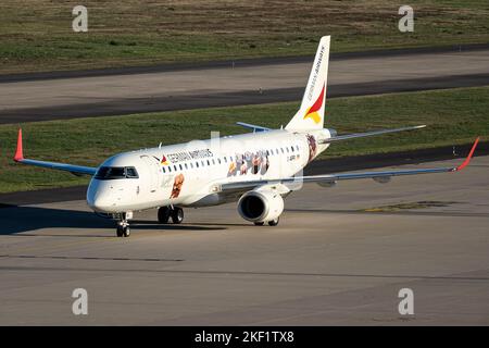 German Airways Embraer ERJ-190 with registration D-APRI in special ...