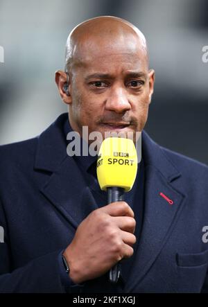 Dion Dublin Football player of Aston Villa, May 2000 in action against ...