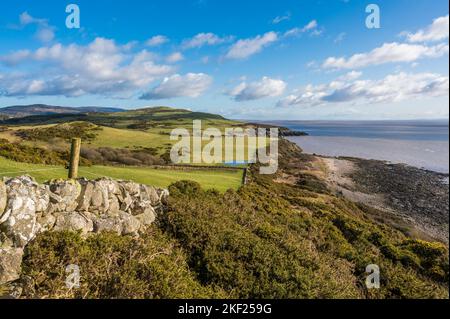 Colvend Coastal path on the north Solway Stock Photo - Alamy