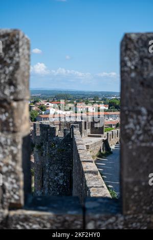 A medieval caste in the South of France Stock Photo - Alamy