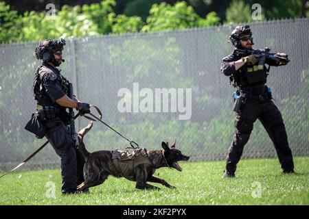 U.S. Secret Service, James J. Rowley Training Center handler ...