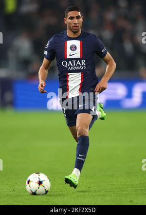 Achraf HAKIMI of PSG during the UEFA Champions League, League phase ...