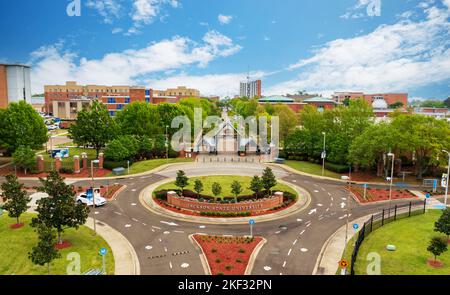 Jackson, MS - April 12, 2022: Jackson State University located in ...