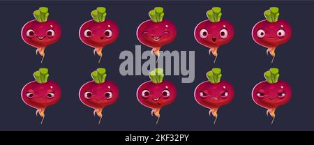 beetroot kawaii cartoon Stock Vector Image & Art - Alamy