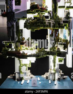 « The LINE » exposition by NEOM in Riyadh, Saudi Arabia on November 15 ...