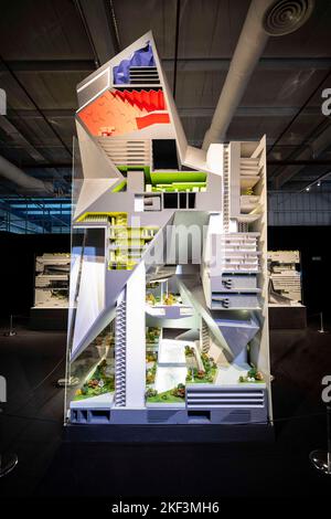 « The LINE » exposition by NEOM in Riyadh, Saudi Arabia on November 15 ...