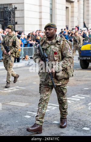 4TH BATTALION THE PRINCESS OF WALES’ ROYAL REGIMENT at the Lord Mayor's ...