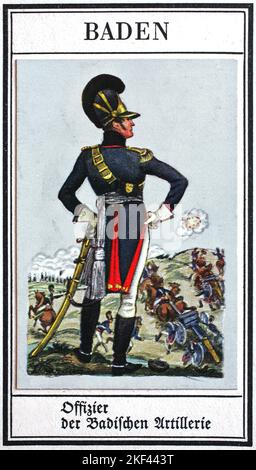 German uniforms of the 19th century, Artillery: Bavaria, Major in the ...