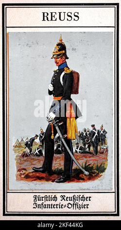 German uniforms of the 19th century, lines - cavalry: Prussia, officer ...