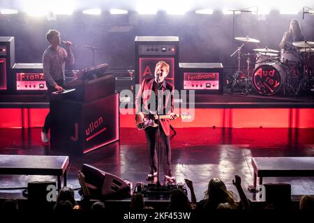 Oslo, Norway. 15th, November 2022. The Scottish rock band Franz ...