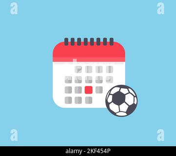 Football world cup schedule. Soccer calendar for matches in group ...