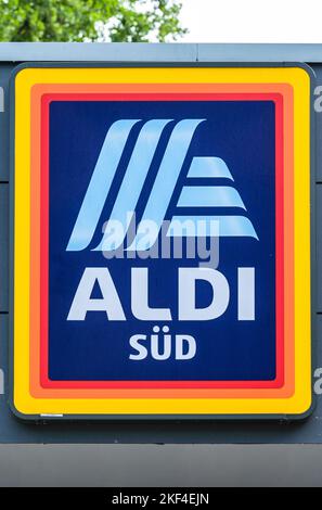 Logo Aldi Süd Stock Photo - Alamy