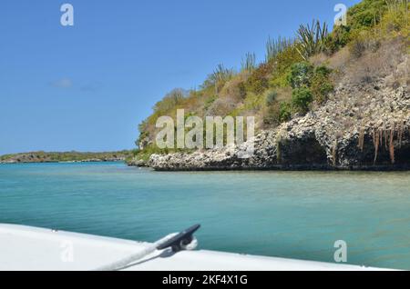 Boat View Barbados coast beaches and rocks beautiful caribbean lagoon ...