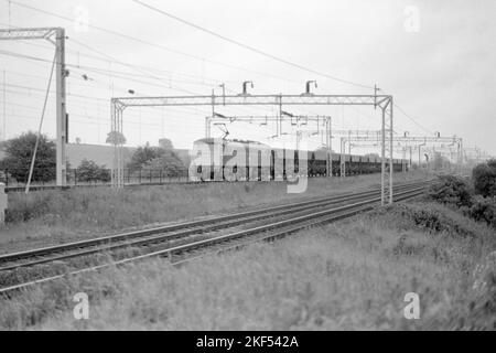 original british rail electric locomotive class 87 number 87025 ...