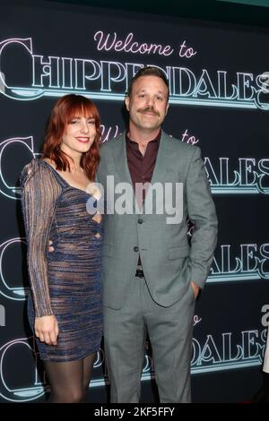 LOS ANGELES - NOV 15: Kaley Frazier, Darren Lipari at the Welcome to ...