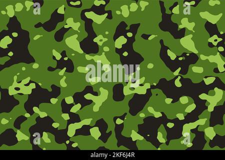 Colorful camouflage. Multi color camo. Military pattern. Graphic design ...