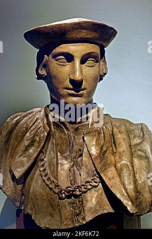 Italy Modena Galleria Estense - Terracotta of Saint Anthony of Padua ...