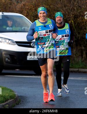 Kevin Sinfield during day four of the Ultra 7 in 7 Challenge from ...