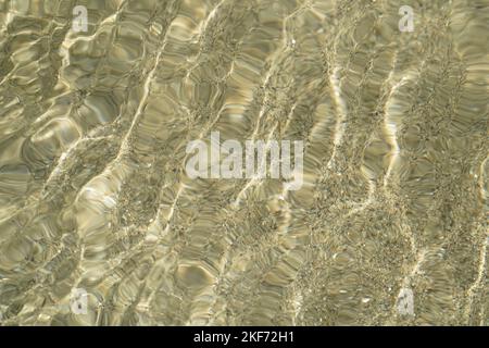 gold flakes in a river underwater Stock Photo - Alamy