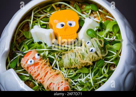 Kenyan cuisine includes ugali, chapati, githeri, goat, Nyama Choma ...