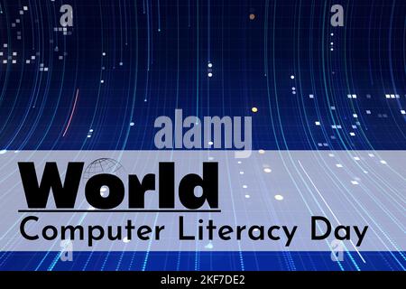2 December World Computer Literacy Day Stock Photo - Alamy