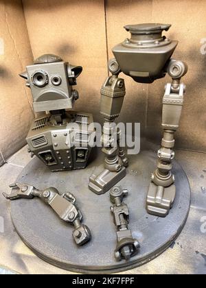 making a robot with a resin 3d printer Stock Photo - Alamy