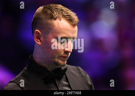 England’s Sam Craigie during day five of the Cazoo UK Snooker ...