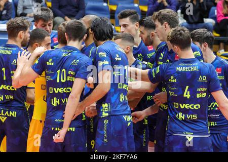Modena, Italy. 16th Nov, 2022. Team (Ford Levoranta Sastamala) during ...