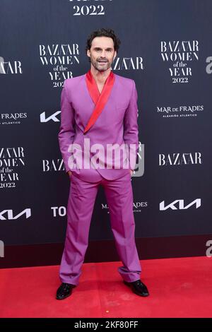 Ivan Sanchez attends the 'Harpers Bazaar actitud 43' awards Photocall ...