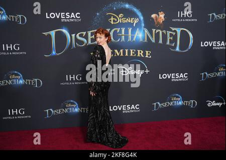 Ingrid Werner arrives at the Disney's DISENCHANTED Premiere held at the ...