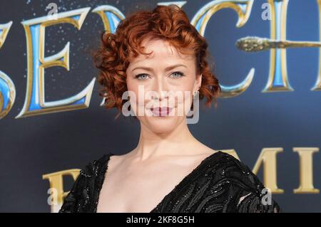 Ingrid Werner arrives at the Disney's DISENCHANTED Premiere held at the ...