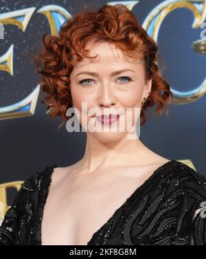 Ingrid Werner arrives at the Disney's DISENCHANTED Premiere held at the ...