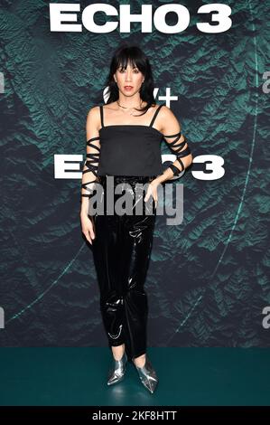 NEW YORK, NEW YORK - NOVEMBER 16: Georgina Pazcoguin attends Apple TV+ ...