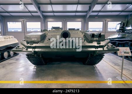 Stridsvagn 103 Tank at Museum of Armored Vehicles in Saumur, France ...