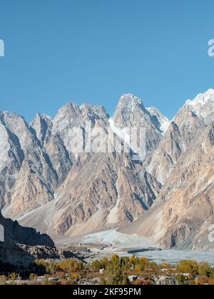 Passu Cones, in the Pakistani-Administered Kashmir region of Gilgit ...