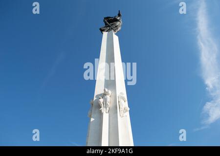 Memorial complex of Battle of Batina was opened in 1976 as a symbol of ...