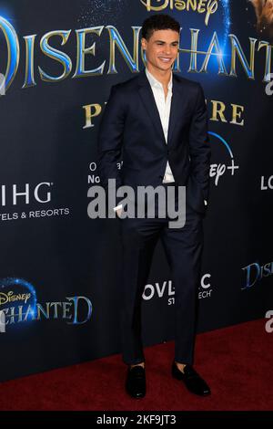 LOS ANGELES - NOV 16: Colton Stewart at the Disenchanted Premiere at El ...