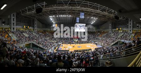 Oaka stadium in Athens, Greece, before a Greek National team game Stock ...