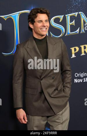 LOS ANGELES - NOV 16: James Marsden at the Disenchanted Premiere at El ...