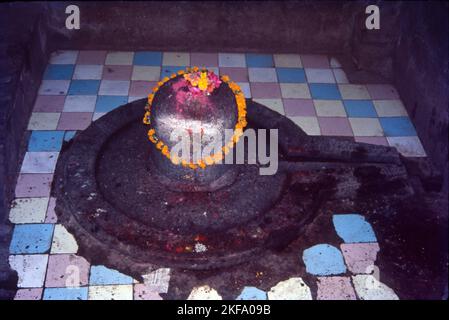 Shiva hindu temple. Lingam is representing the phallus of Hindu god ...