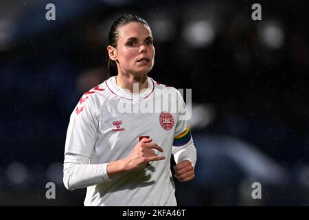 ZWOLLE - Simone Boye Sorensen of Denmark women during the friendly ...