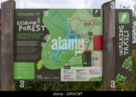 Gisburn Forest. Forrest of Bowland, Clitheroe, Lancashire United ...