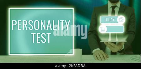 Handwriting text Personality Test, Business idea A method of assessing ...