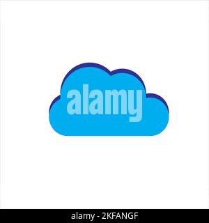 cloud shape isolated icon Stock Vector Image & Art - Alamy