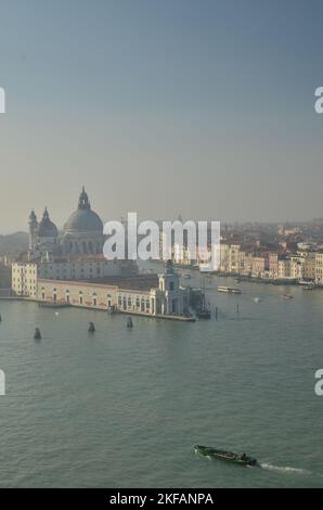 Venice From Air panorama View Horizon citiscape Stock Photo - Alamy