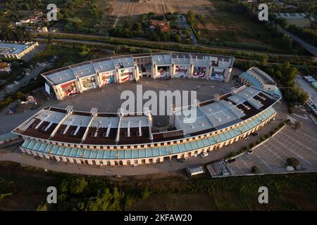 Aerial photographic documentation of the Carnival Citadel where the ...