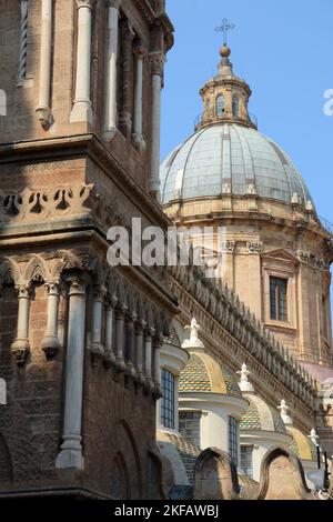 The Norman Arab-style cathedral of Palermo is the main place of ...