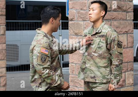 Sgt. Joshua Rhim, an all-source intel analyst with Charlie Company, 519th Intelligence and ...